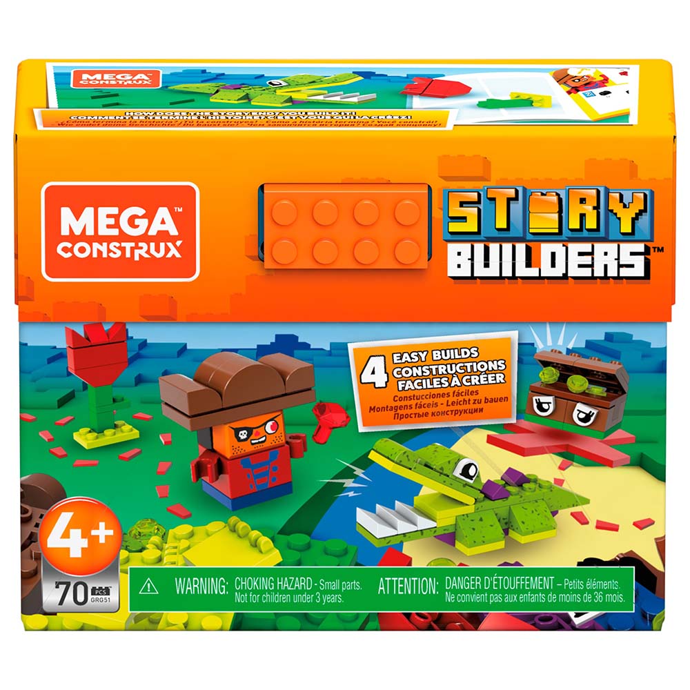 Buy Mega Construx - Story Builders Saga Storytelling Building Set in ...