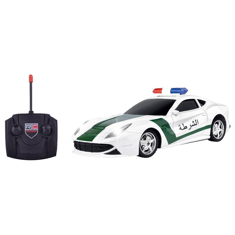 Buy Power Joy - RC Fast Police Car 1/18 Battery Operated in UAE | Mumzworld