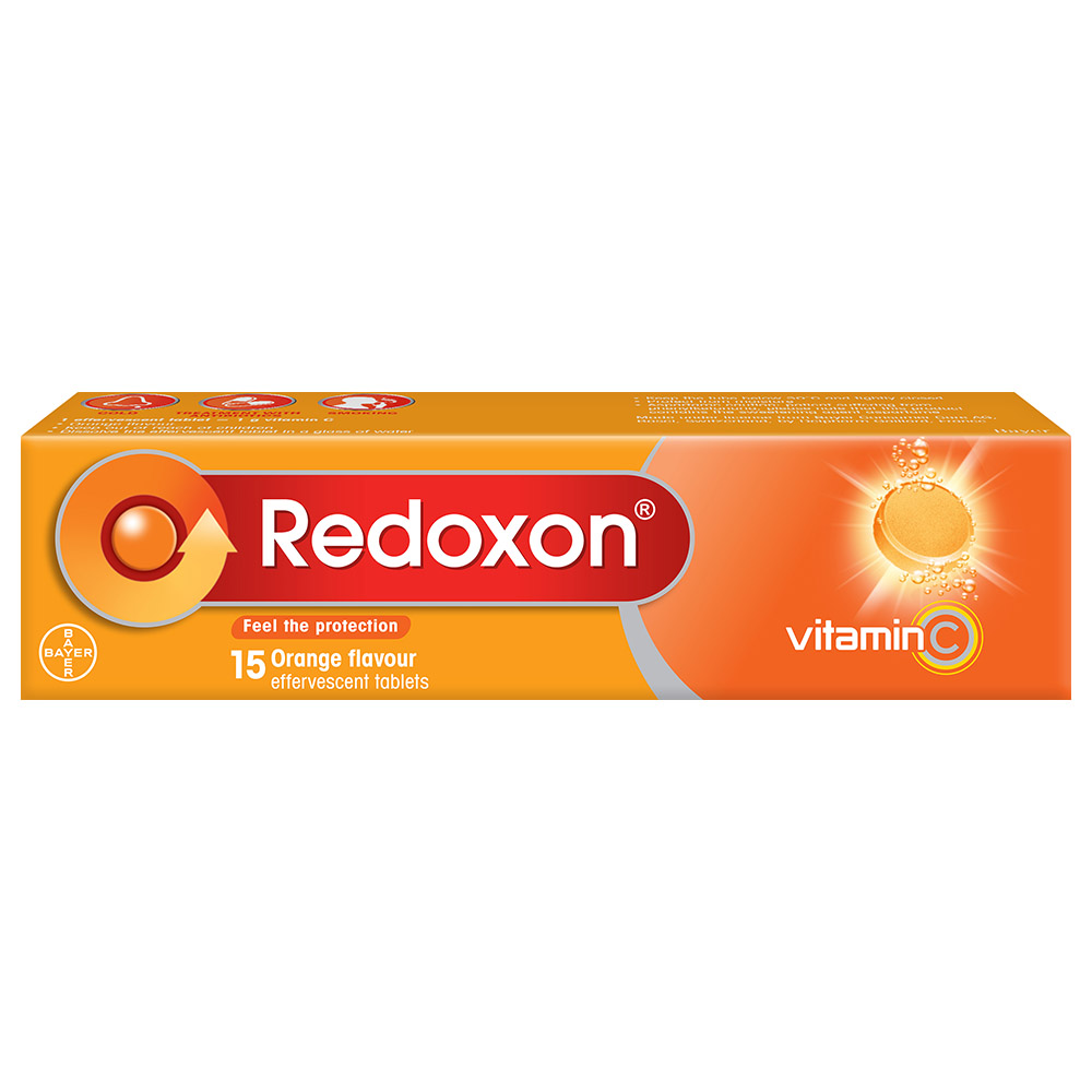 Redoxon Vitamin C Effervescent Orange Flavour Tablets 15s Buy At Best Price From Mumzworld
