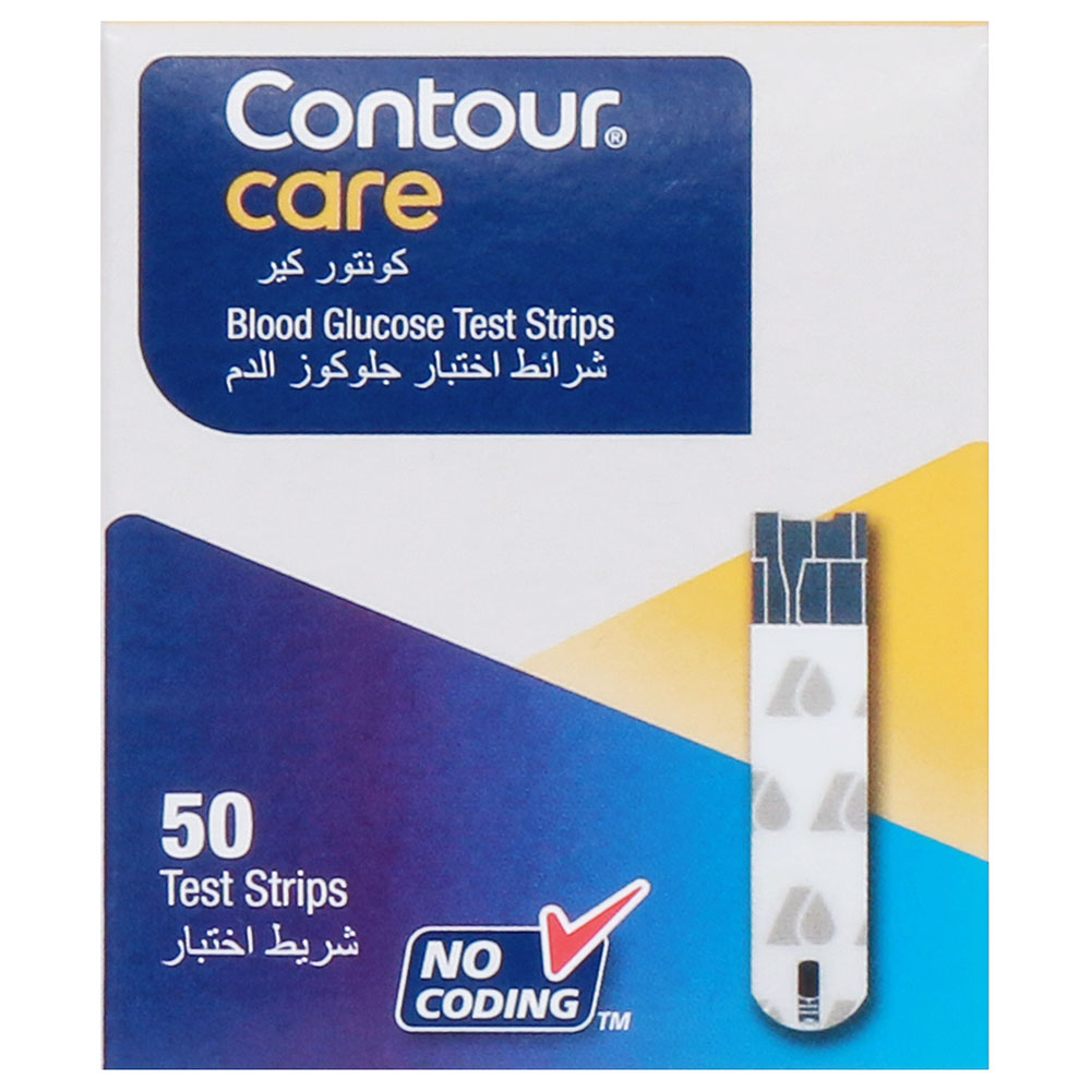 Buy Ascensia Contour - Blood Glucose Care Strips 50's at The Affordable ...