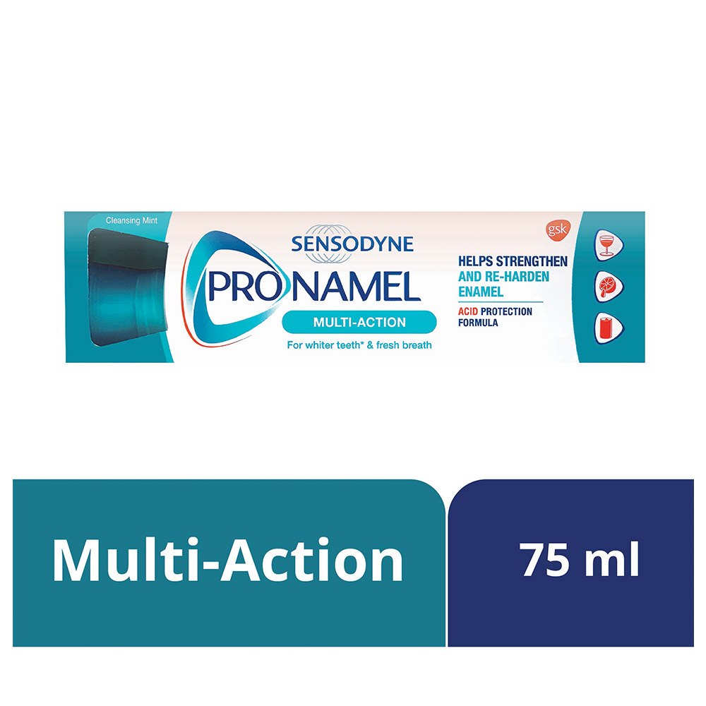 Buy Sensodyne - Pronamel Multi-Action Toothpaste 75 ml in Oman | Mumzworld
