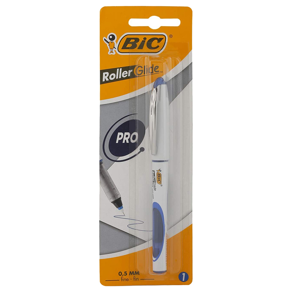 Buy Bic - Roller 537R Glide Feather 0.5 Blister Pen - Blue in UAE ...