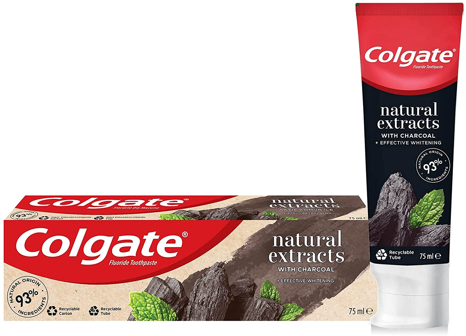Colgate Natural Extracts Activated Charcoal Toothpaste 75ml | Buy at ...