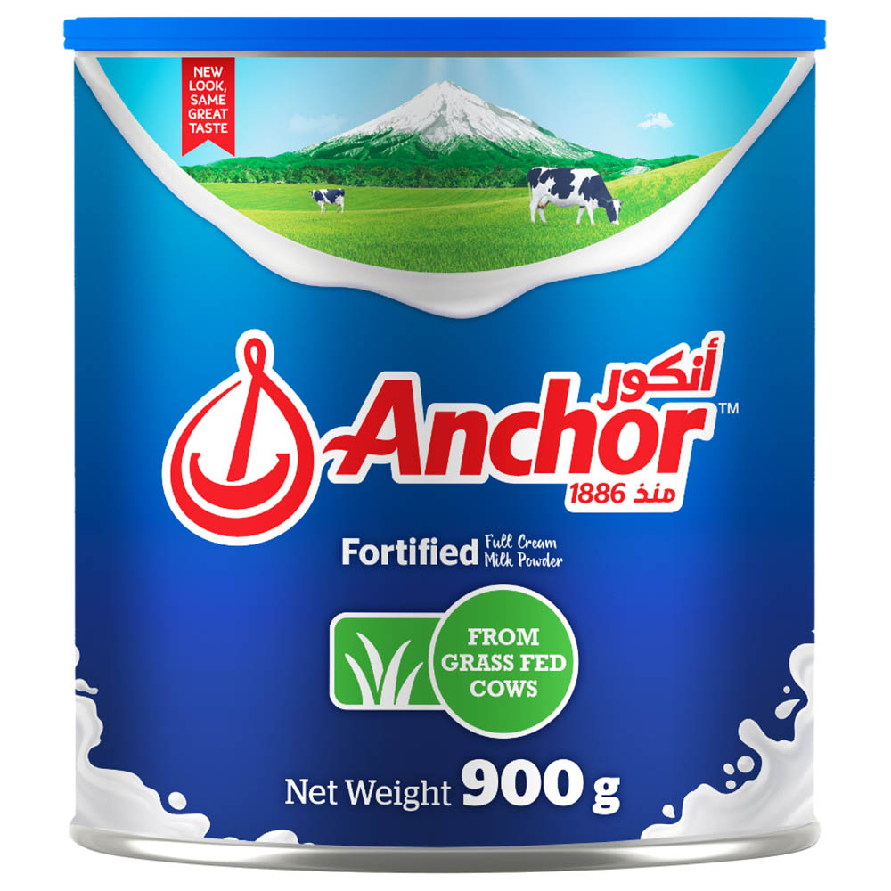 Buy Anchor - Fortified Full Cream Milk Powder Tin 900g in Oman | Mumzworld