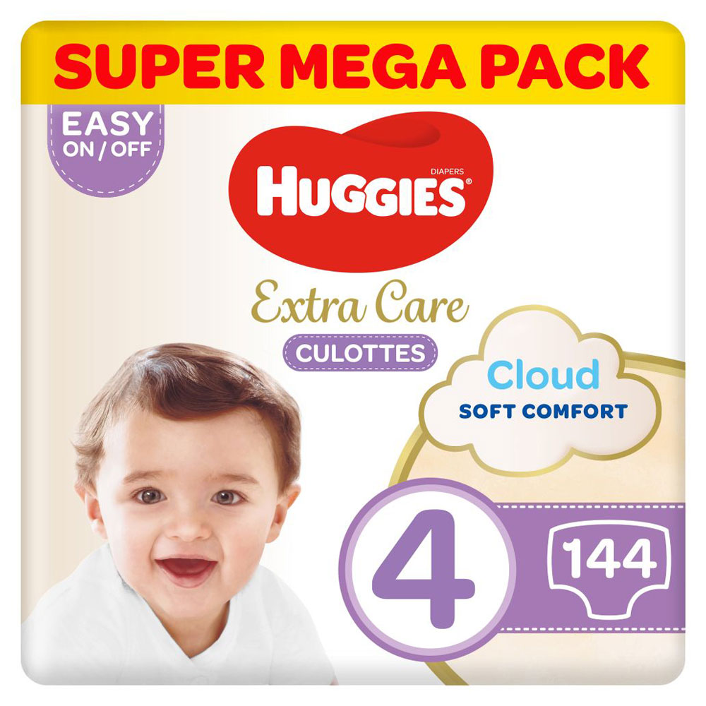 Huggies Active Baby Pants - Size 4 9-14kg 144 Diaper Pants | Buy at ...