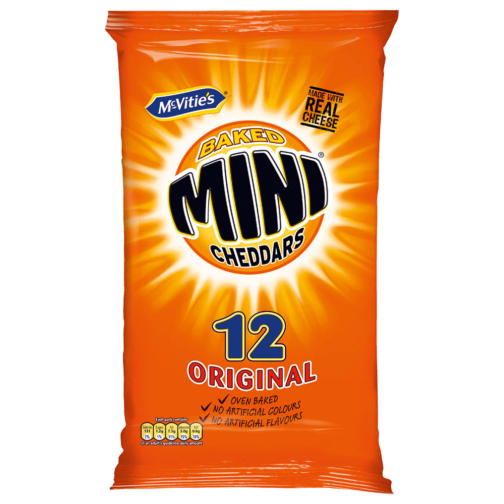 Mcvities - Baked Mini Cheddars Biscuits 50g | Buy at Best Price from ...