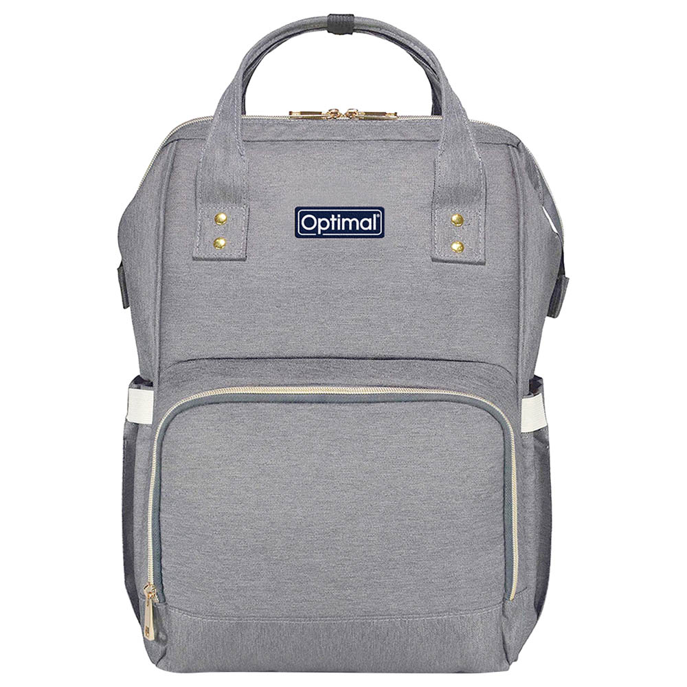 Buy Optimal - Mom & Baby Bag - Grey in KSA | Mumzworld