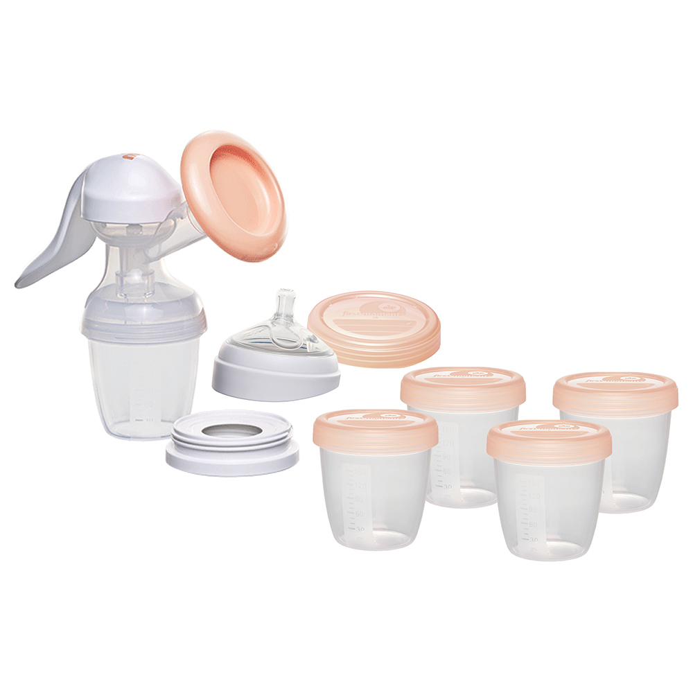 Buy Nip - All-in-One Manual Breast Pump & Milk Container - 4pcs in UAE ...