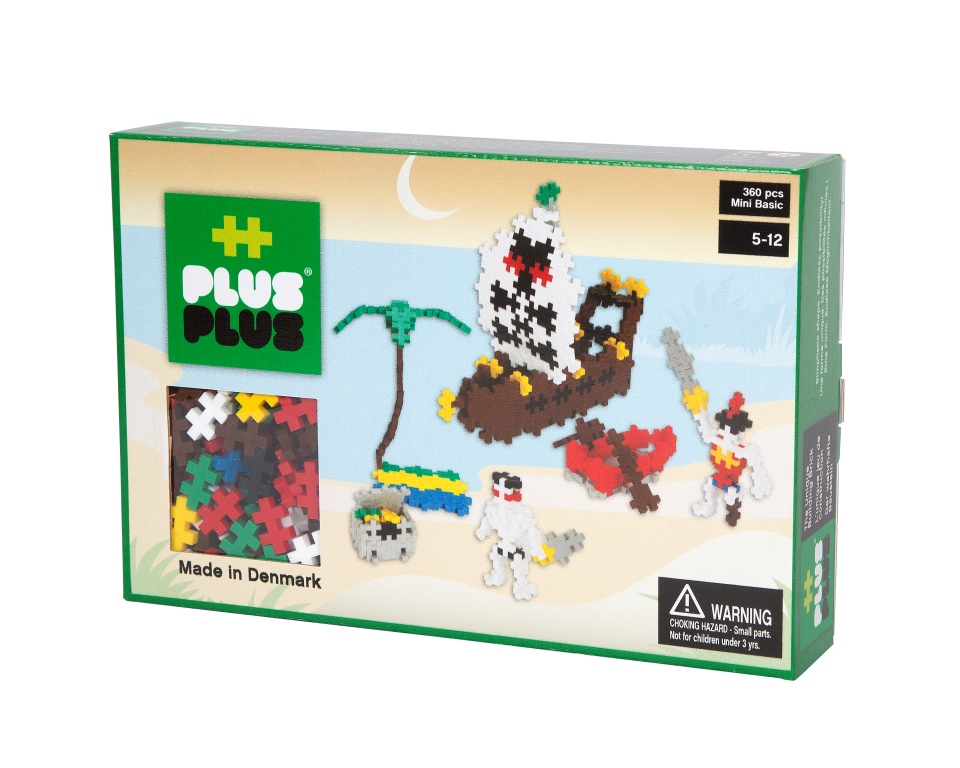 Buy Plus-Plus - Mini Basic Pirates - 360 Pieces in UAE | Mumzworld