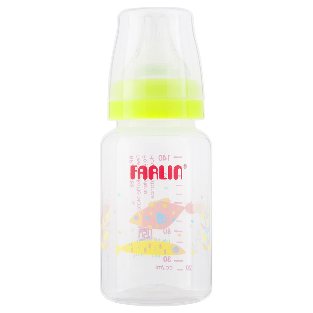 Buy Farlin - Pp Standard Neck Feeder 140ml - Green in UAE | Mumzworld