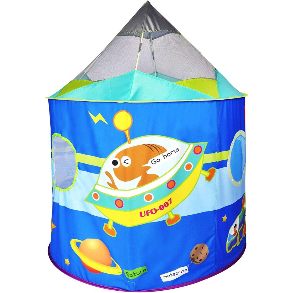 Buy Ching Ching - Spaceship Ball House Plus 100pcs Balls - Blue in UAE ...