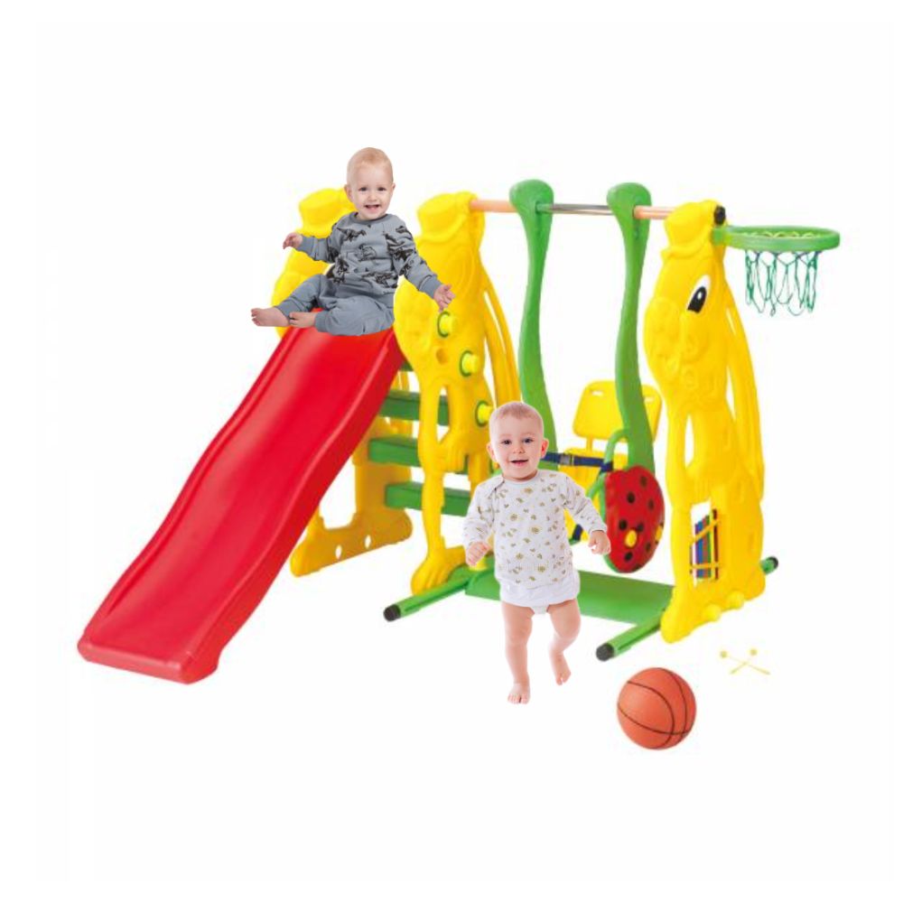 Buy Ching Ching - Rabbit Slider Plus Ladybug Swing Yellow Online ...