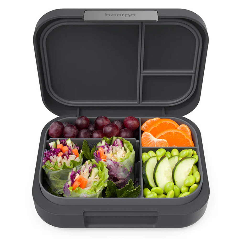 Buy Bentgo - 4 Compartments Modern Adult Lunchbox 850 mL - Dark Gray in ...