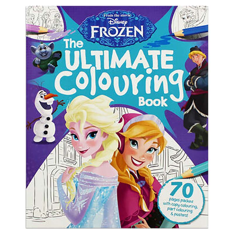 Buy Disney Frozen: The Ultimate Colouring Book in KSA | Mumzworld
