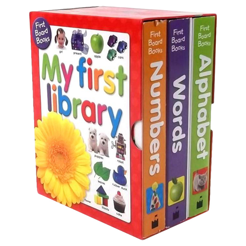 Buy Slipcase My First Library - Set of 3 Books in UAE | Mumzworld
