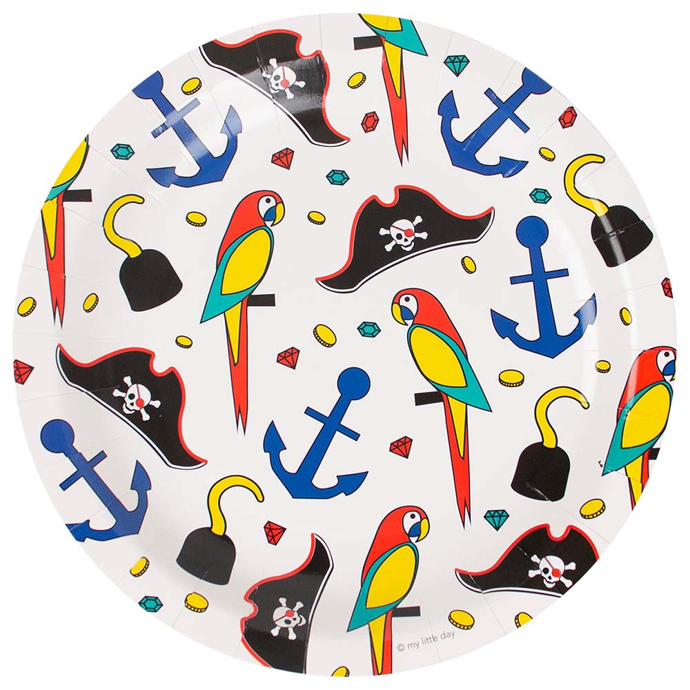 Buy My Little Day - Plate - Pirates in UAE | Mumzworld