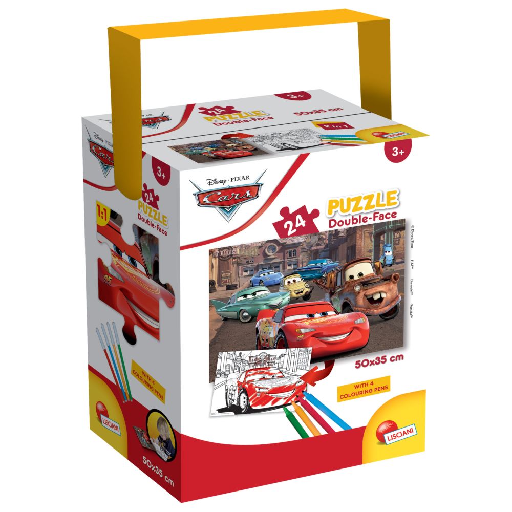Buy Disney - In A Tub Mini Cars Puzzle 24pcs in KSA | Mumzworld