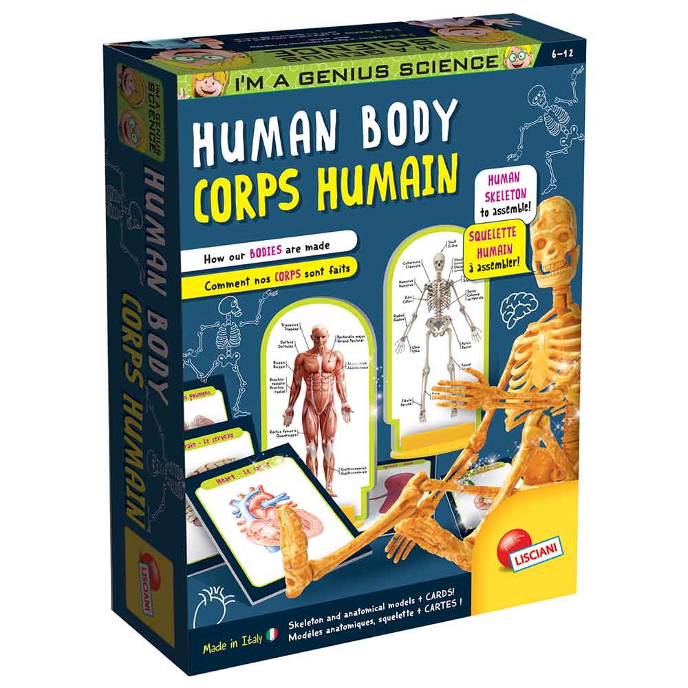 Lisciani - I'm A Genius - Human Body | Buy at Best Price from Mumzworld