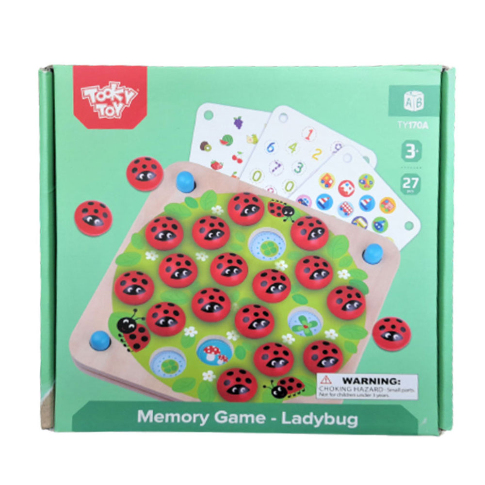 Buy Tooky Toy - Memory Game - Ladybug in UAE | Mumzworld
