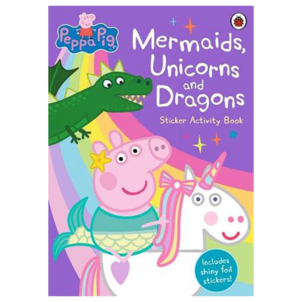 Buy Peppa Pig Mermaids, Unicorns & Dragons Sticker Activity Book in KSA ...