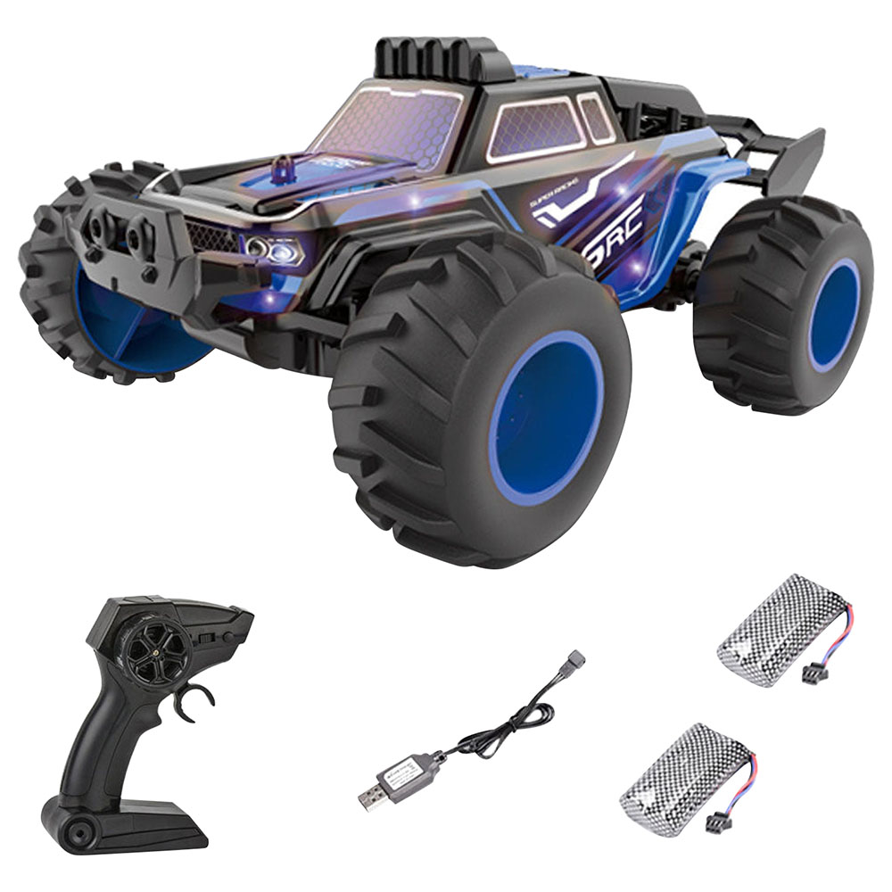 Fitto - Offroad Mini Remote Control Car - Blue