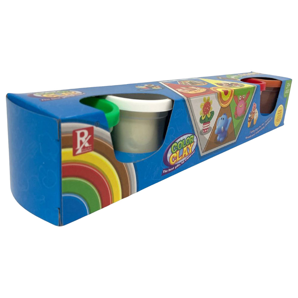 Buy Fitto - Clay Dough Set - 6pcs in UAE | Mumzworld
