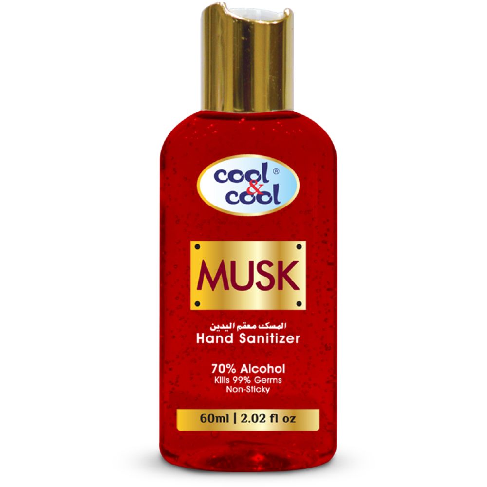 Buy Cool & Cool - Hand Sanitizer Musk 60ml Online | Mumzworld