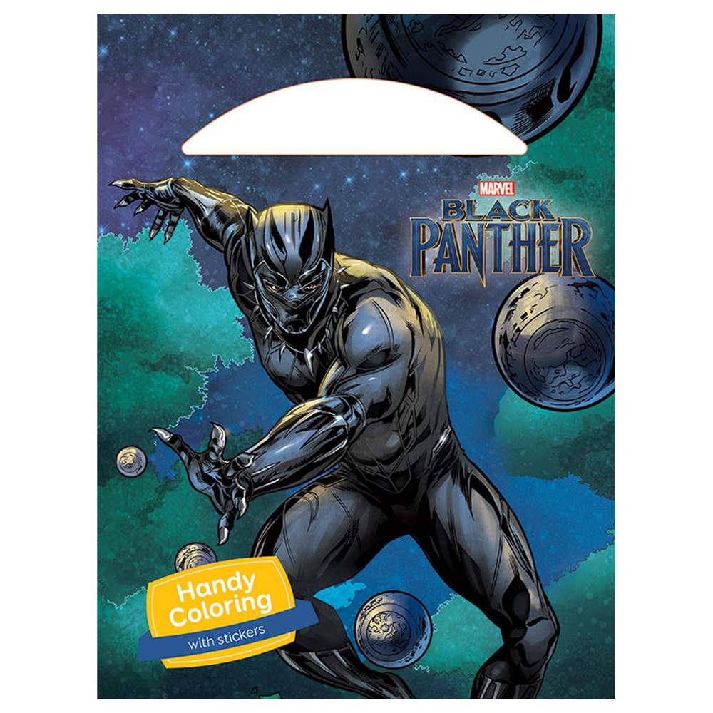 coloring book black panther