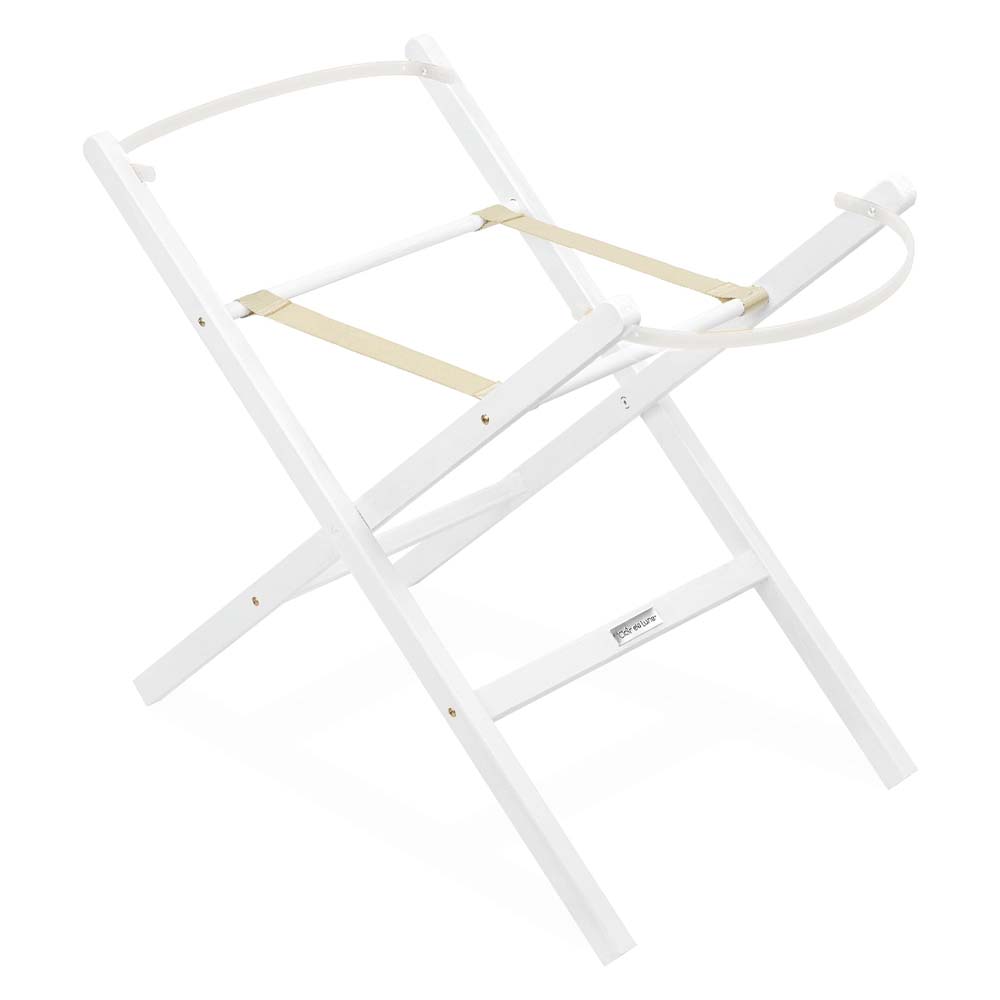 Buy Clair de Lune - Wooden Folding Moses Basket Stand - White in UAE ...