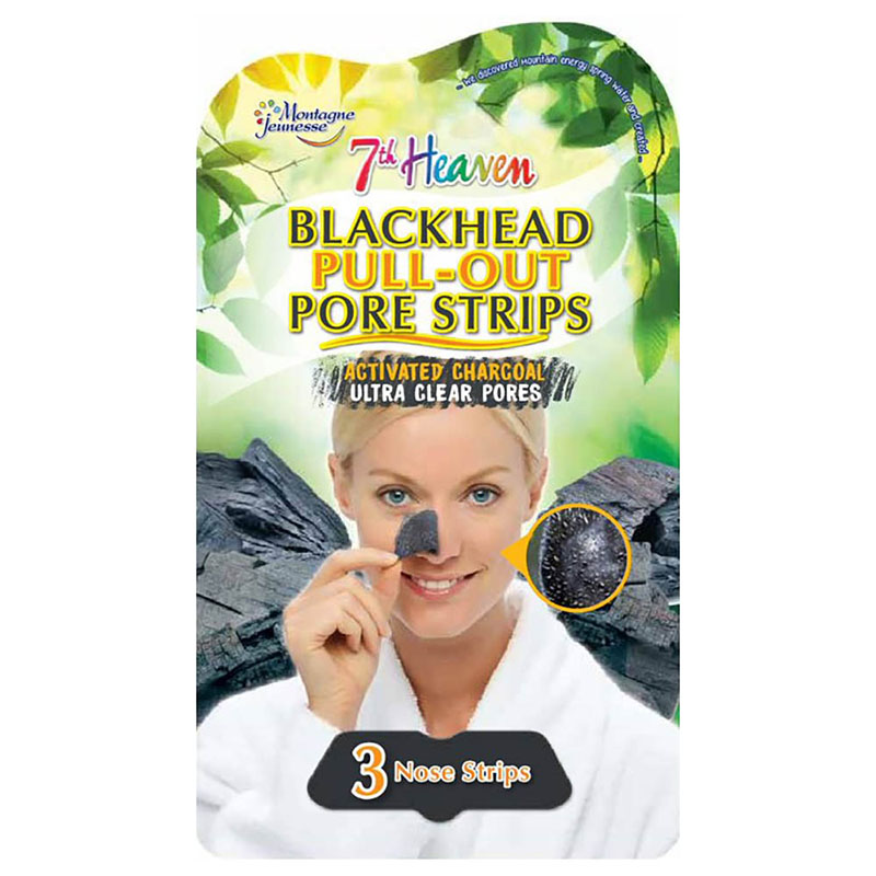 Buy 7th Heaven - Blackhead Pull-Out Nose Pore Strips - Black in KSA ...