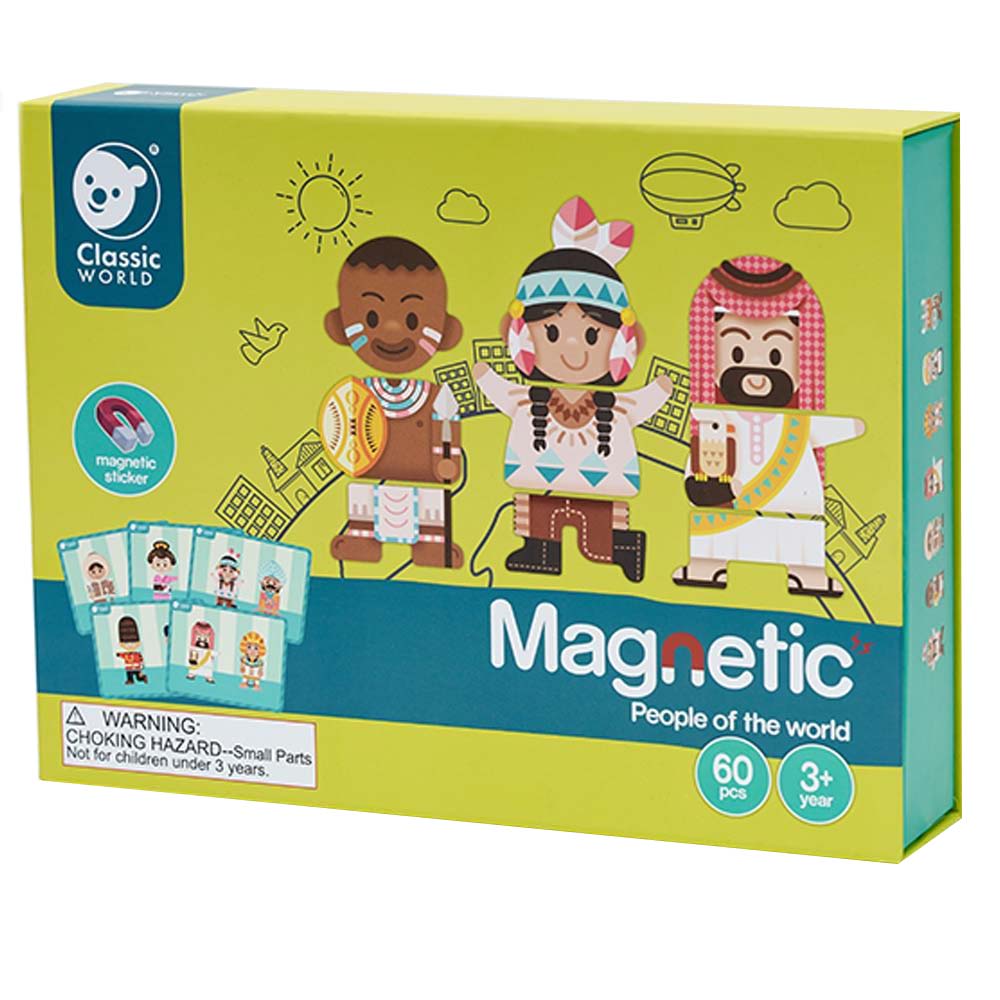 Buy Classic World - Magnetic People of the World in UAE | Mumzworld