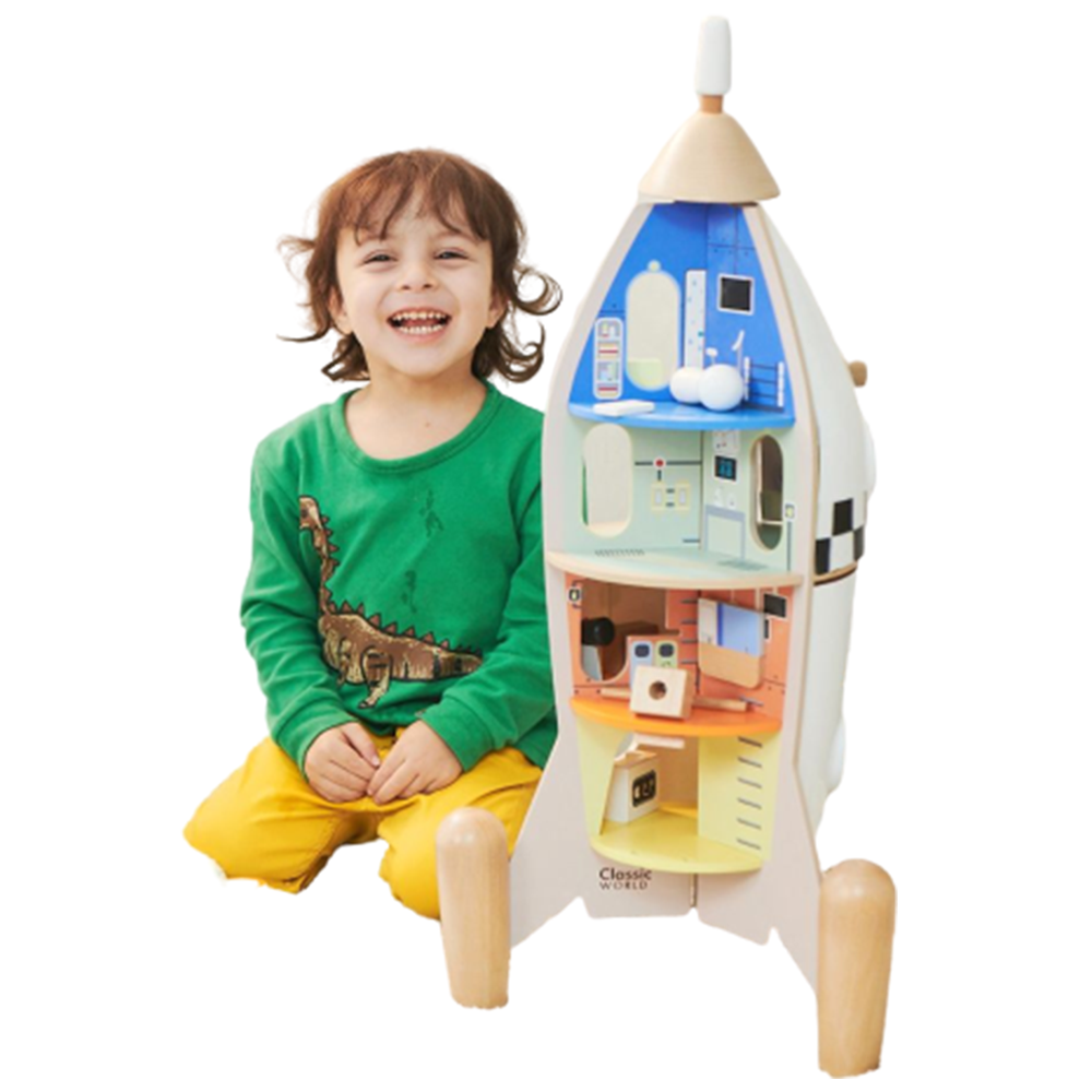 Buy Classic World Pretend Play Rocket in KSA | Mumzworld