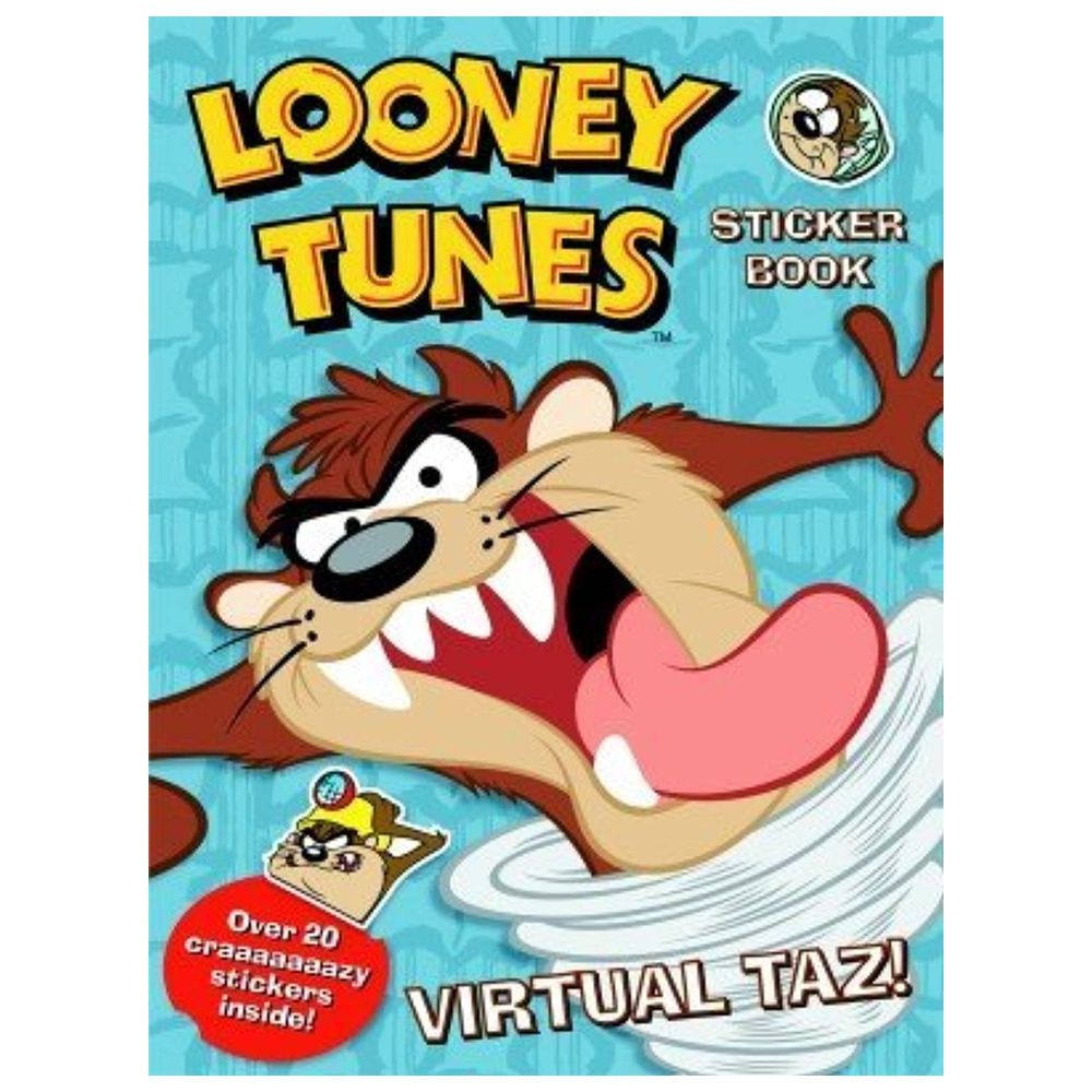 Buy Looney Tunes Virtual Taz Sticker Book in Oman | Mumzworld