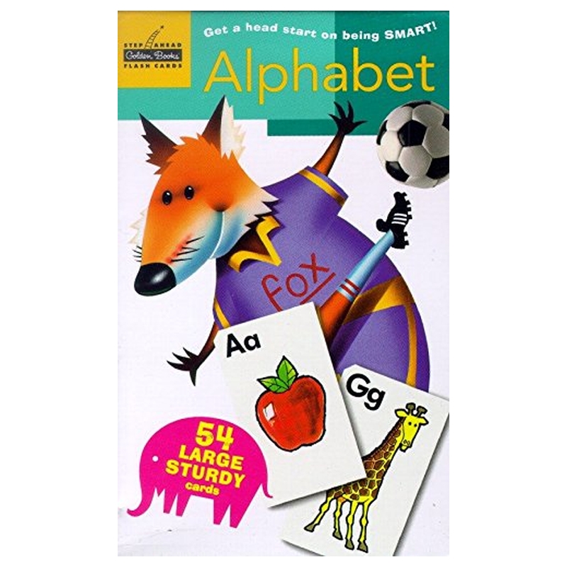 Alphabet: Flash Cards (Pack Of 54)