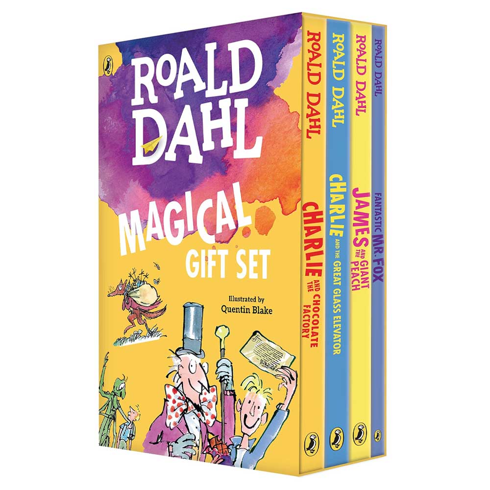 Buy Roald Dahl Magical Gift Set - 4 Books in UAE | Mumzworld