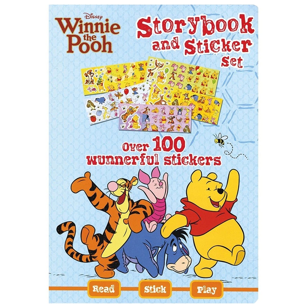 Buy Disney Winnie-The-Pooh Sticker Storybook Set in KSA | Mumzworld