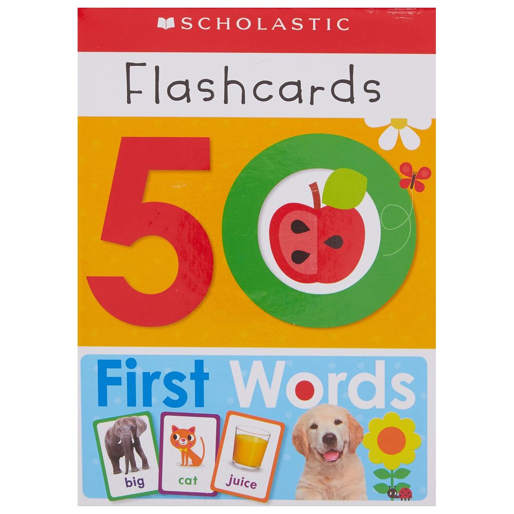 Buy Write and Wipe Flashcards: First 50 Words - Mumzworld