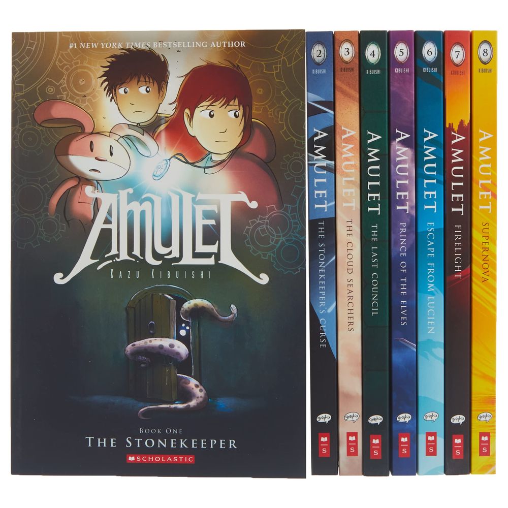 Buy Amulet - Set of 8 Books in UAE | Mumzworld