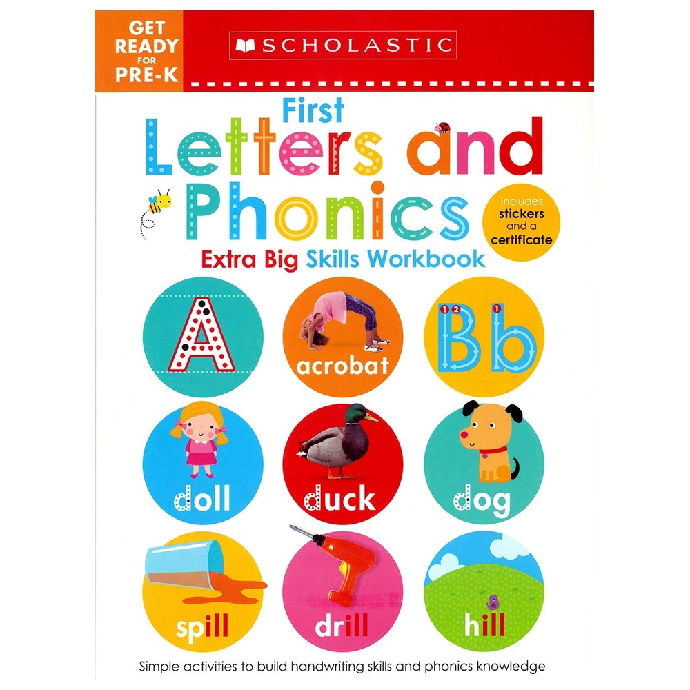 Buy 1St Letters And Phonics (Scholastic Early Learners: Get Ready For ...