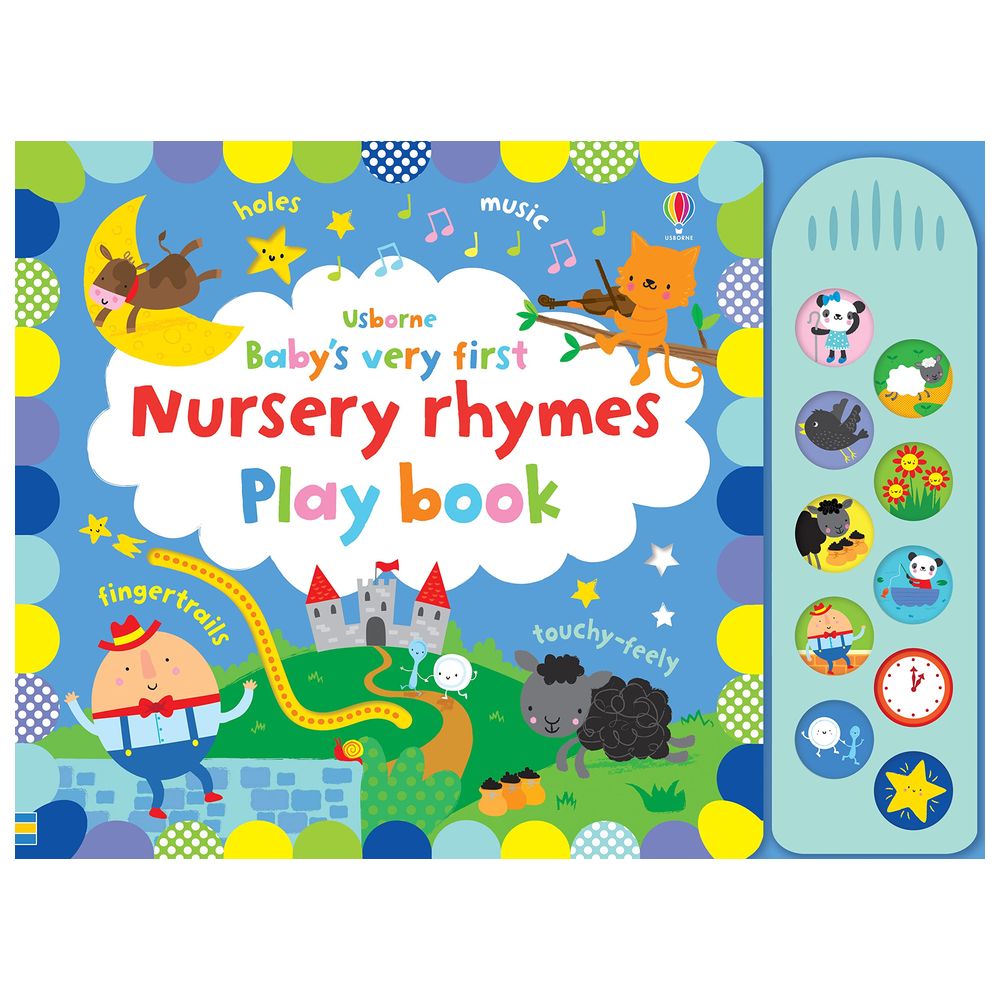 Buy Usborne Books - Baby's Very First Nursery Rhymes Playbook in UAE ...
