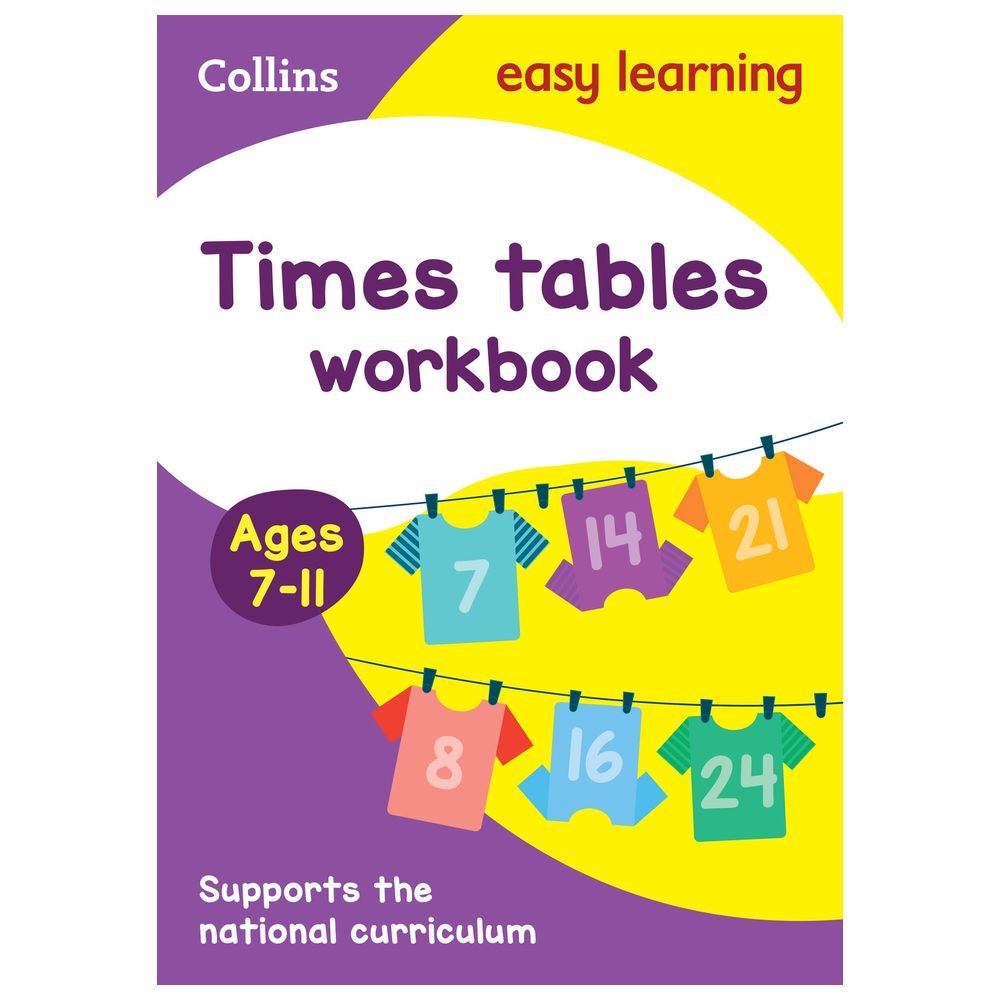 Buy Times Tables Workbook Ages 7-11 in UAE | Mumzworld