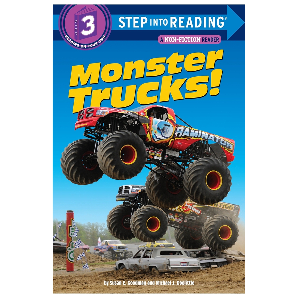 Buy Monster Trucks! Step Into Reading 3 in UAE | Mumzworld