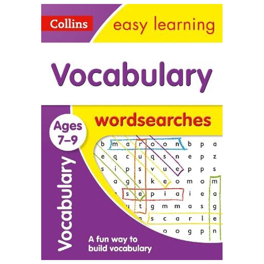 Buy Vocabulary Word Searches Ages 7 9 Prepare For School With Easy Home ...