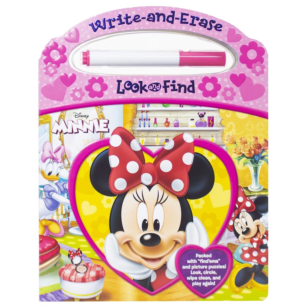 Buy Look and Find: Disney Minnie Mouse - Write-And-Erase in KSA | Mumzworld