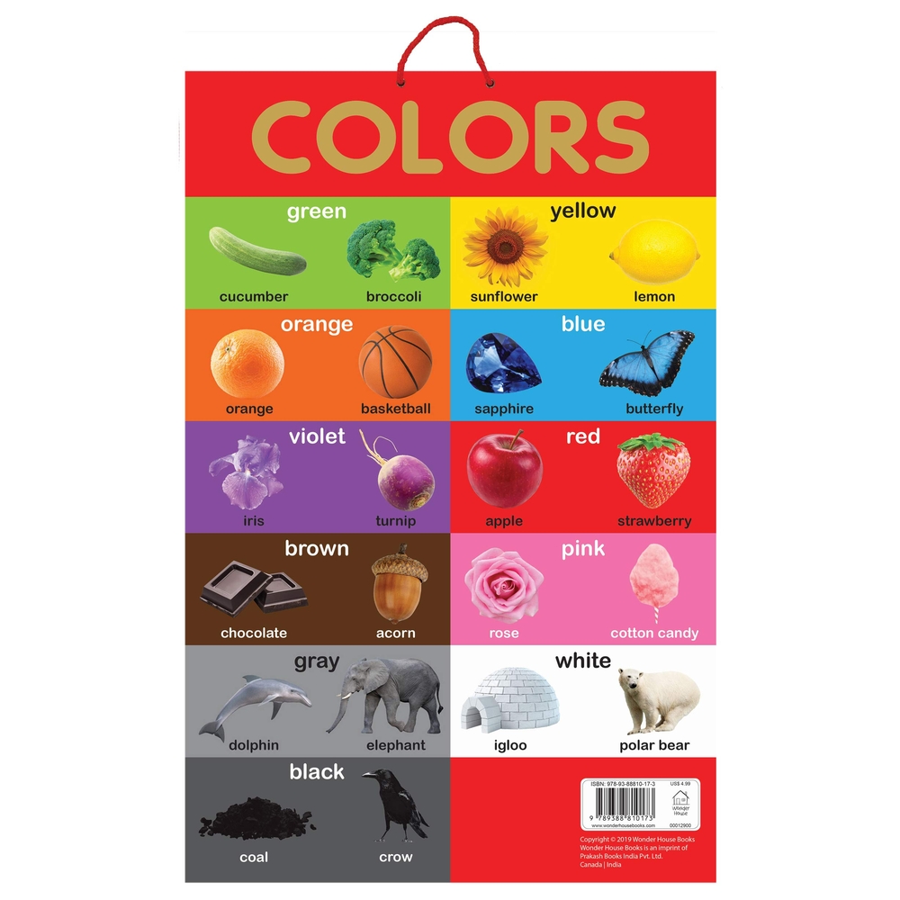 Buy Colors - Early Learning Educational Posters For Children in UAE ...