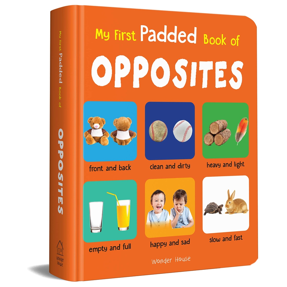 اشتري كتاب my first padded book of opposites: early learning padded ...