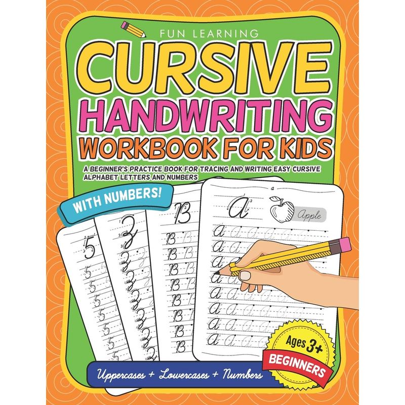 Buy Cursive Handwriting Workbook For Kids Beginners in UAE | Mumzworld
