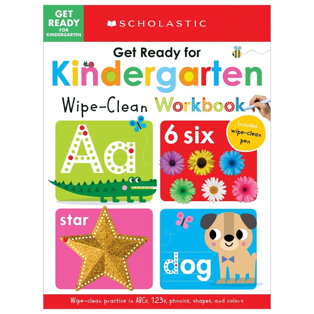 Get Ready For Kindergarten: Scholastic Early Learners (Wipe Clean Workbook)