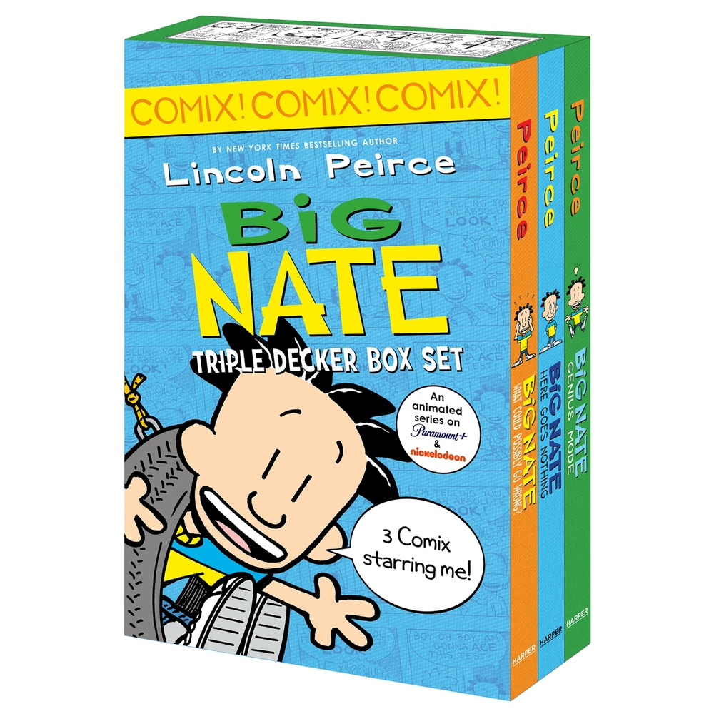 Buy Big Nate Triple Decker Box Set in UAE | Mumzworld
