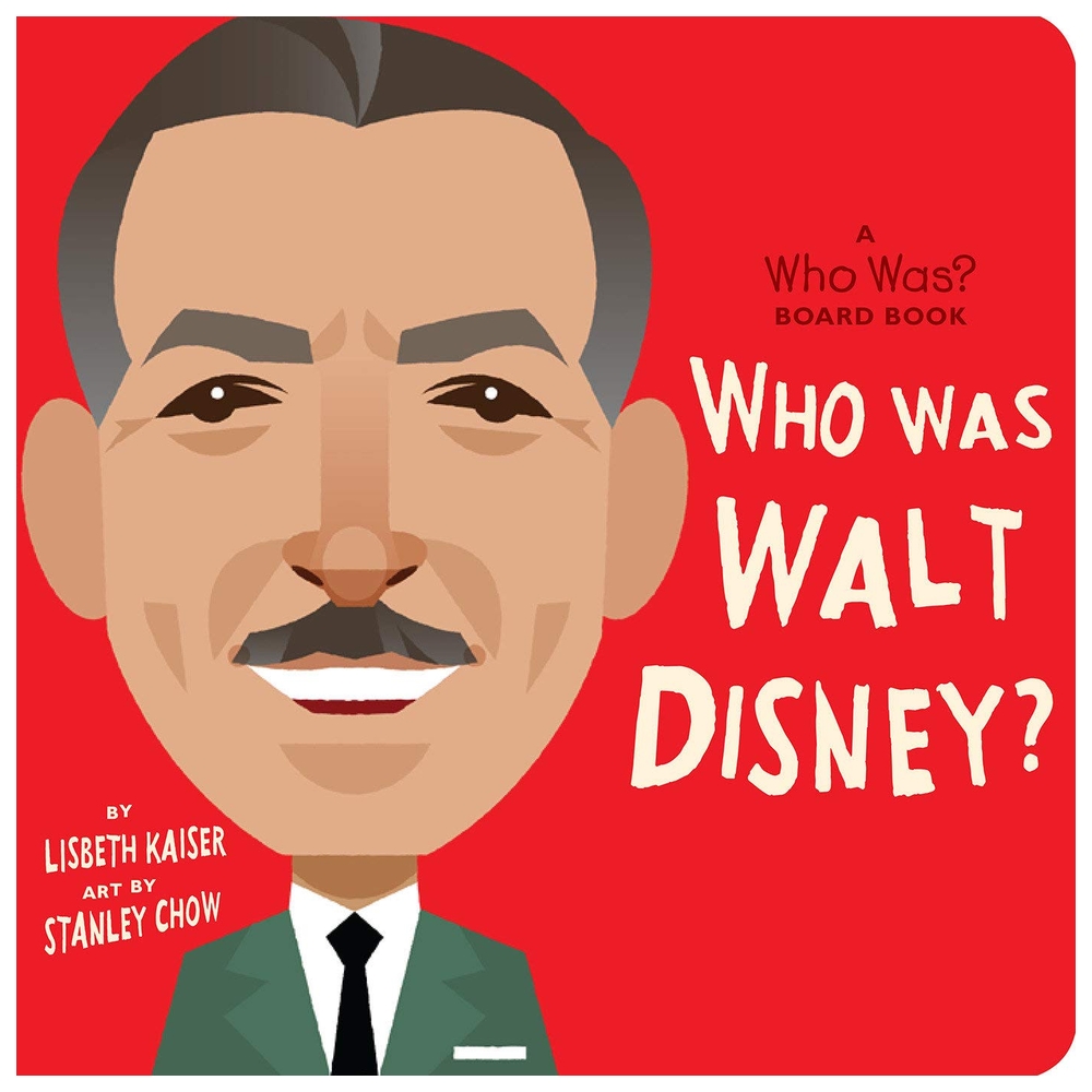 Buy Who Was Walt Disney?: A Who Was? Board Book in Oman | Mumzworld